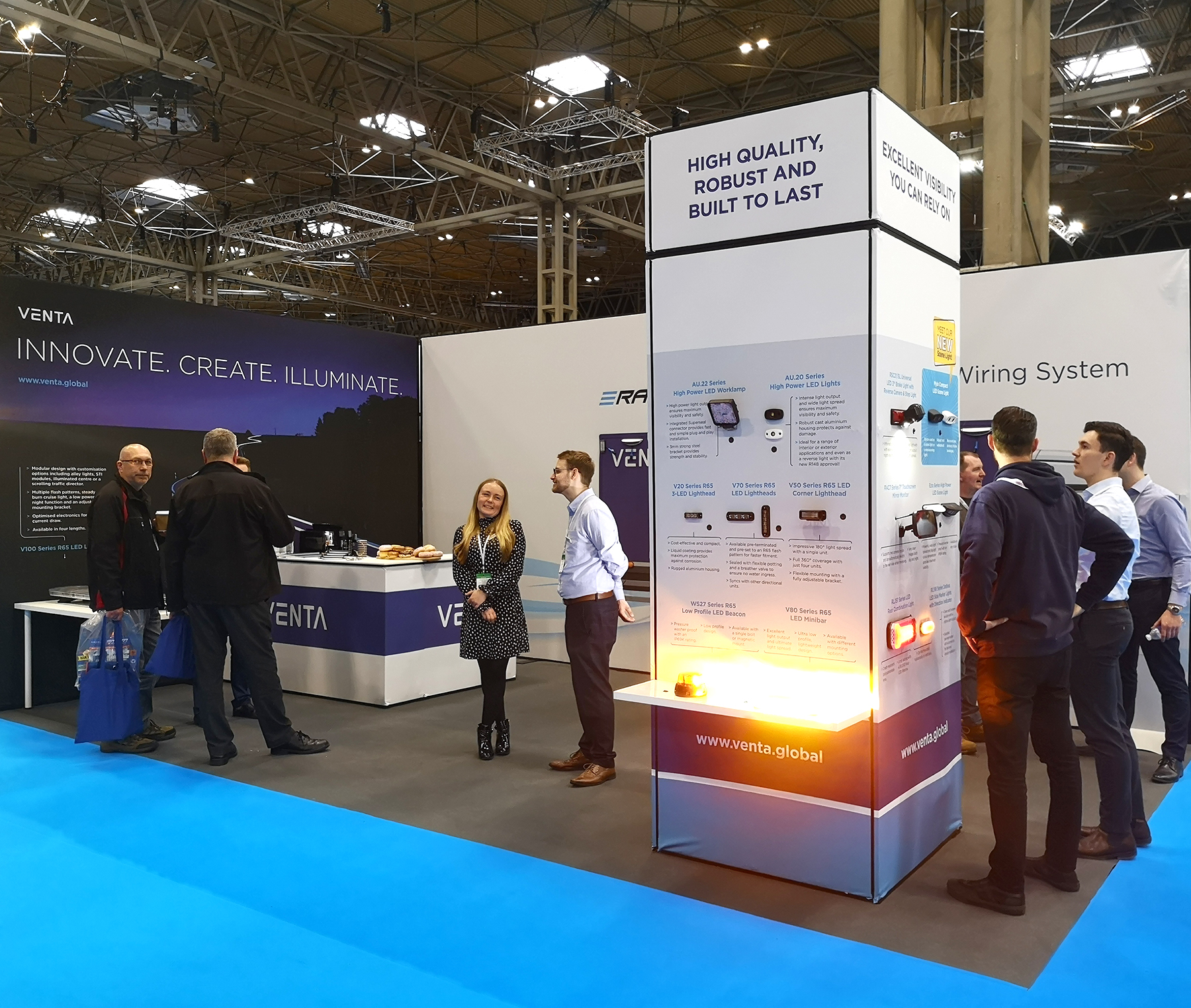 High Power LED Worklamp with Integrated Superseal Connector