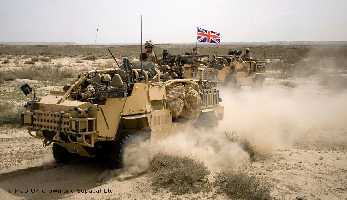 Venta Supplies Lighting for Supacat's 'Jackal' British Army Vehicles