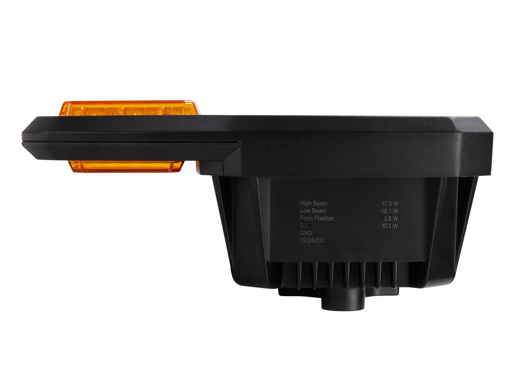 RL15 Series ECE Single Bolt Mount LED Headlight - High Beam / Dipped ...