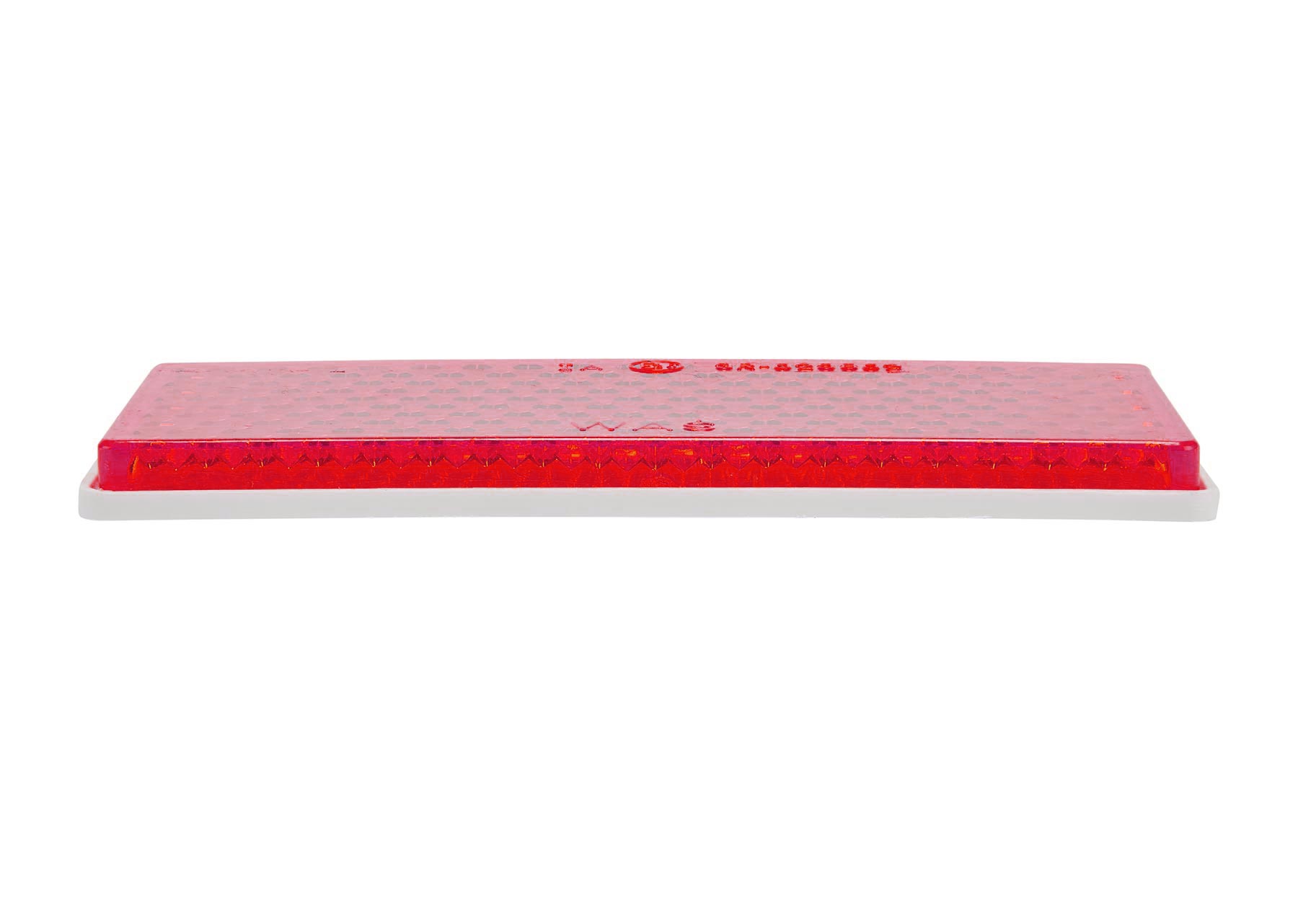 Red Rectangular Reflector