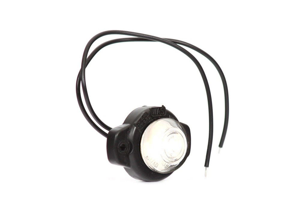 Compact LED Front Marker Light - White
